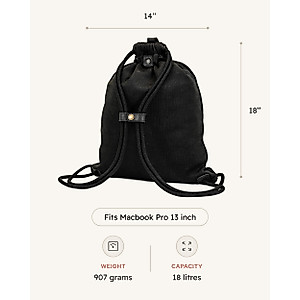 LOCTOTE Flak Sack Ⅱ - Anti Theft Backpack | Cut-Resistant Bag with Steel Locking Strap and Lock | Men’s and Women’s Travel Backpack | Safe Travel Bag | Anti-Theft Purse | RFID Blocking