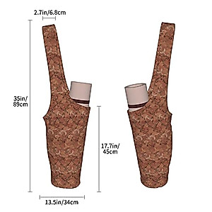 Yoga Mats Bag with Pockets for Thick Mats Yoga Mat Bag Men Large Size Yoga Accessories Yoga Mat Bag for Women