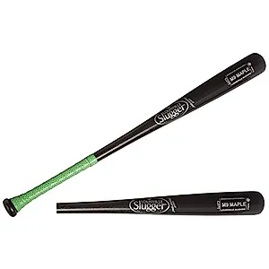 Louisville Slugger WBM9271-BKL M9 Maple C271 Black Lizard Skins Wrap Baseball Bat, 32-Inch/31-Ounce