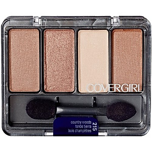 CoverGirl Eye Enhancers 4 Kit Shadow, Country Woods 215, 0.19-Ounce Packages (Pack of 3)