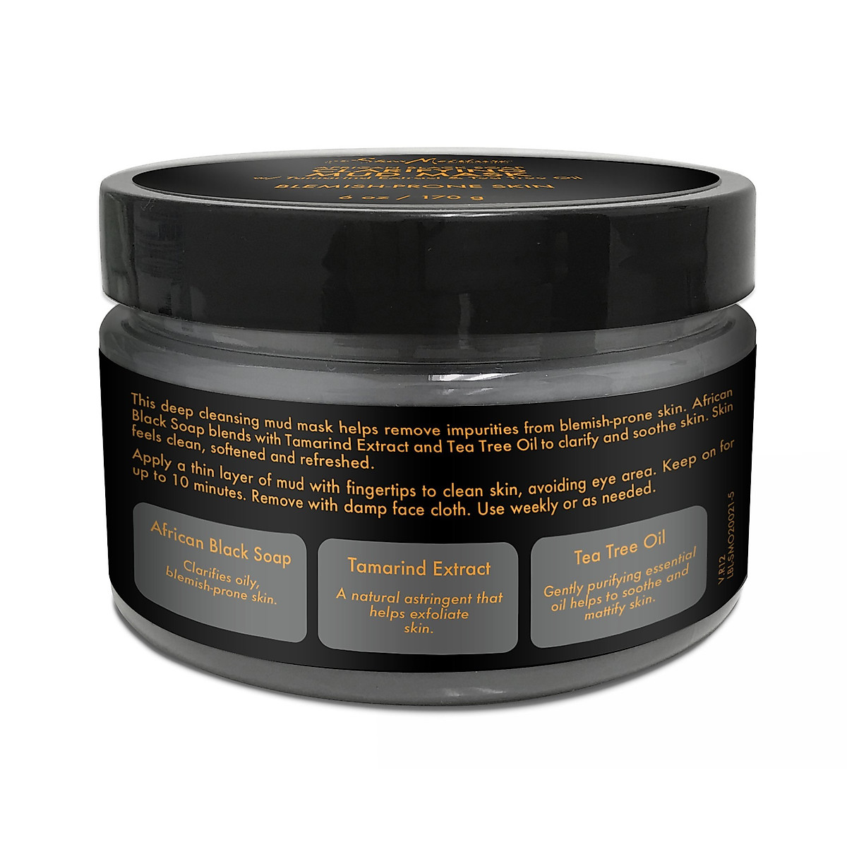 SheaMoisture African Black Soap Problem Skin Facial Mask, 4 Ounce