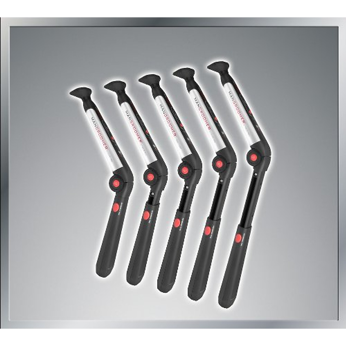 MANGROOMER - ULTIMATE PRO Back Shaver with 2 Shock Absorber Flex Heads, Power Hinge, Extreme Reach Handle and Power Burst