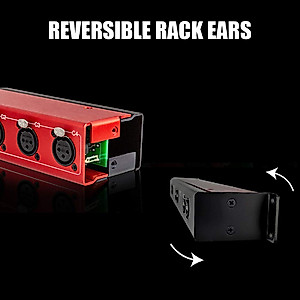 CAT Rack Female - Female XLR Stage Box with Audio Over Shielded CAT Cable. Send 12 Channels of Audio, DMX, Clear-Com or AES.