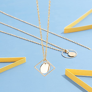 Pandahall 32 ft Necklace Chains Golden Iron Cross Chains Link Cable O-Shaped Chain for Necklace Jewelry Accessories DIY Making-3x2.2x0.6mm