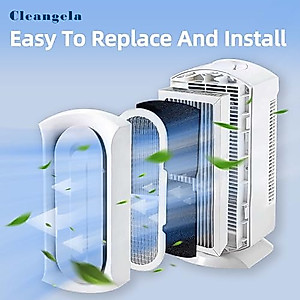 6-Pack 04234G Carbon Replacement Filters Compatible with Hamilton Beach Pet TrueAir Purifier Odor Eliminators - 04383 04384 04530G 04530GM 04531GM 04532GM