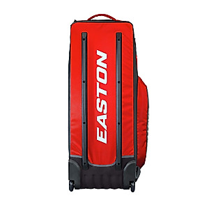 EASTON MATRIX Bat and Equipment Wheeled Bag, Red