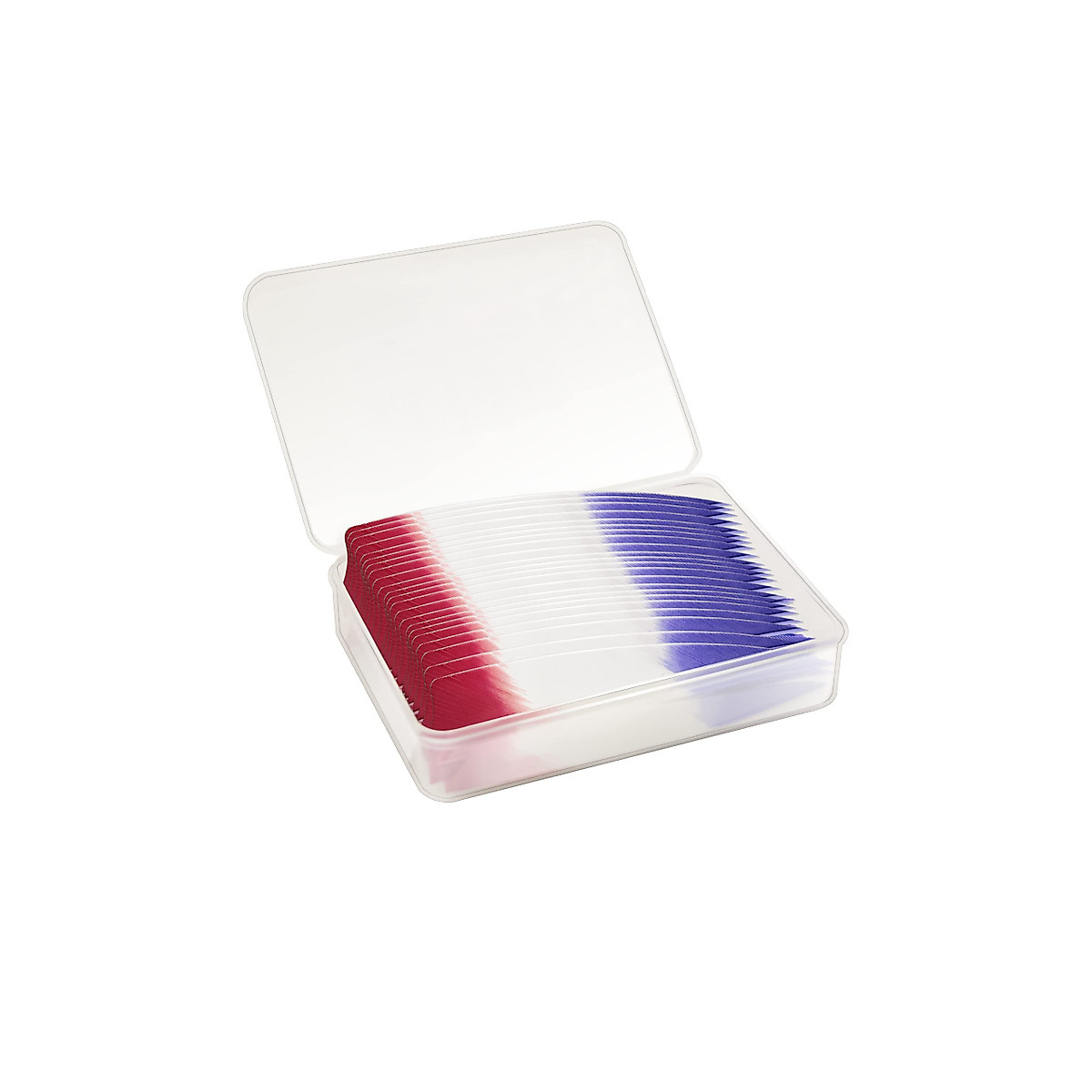 MILUWOND 4 Inch Shield Three Color Arrow Feather Fletching Vanes Right Wing for Archery Arrow（50 Pack）