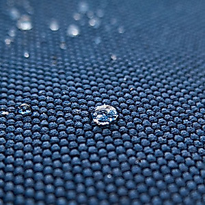 ℳ Amerbelle American 500 Denir Water Repel Canvas True Dark Blue 58 Inch Wide Fabric by The Yard (F.E.®)