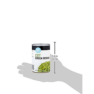 Amazon Brand - Happy Belly Cut Green Beans, 15 ounce (Pack of 1)