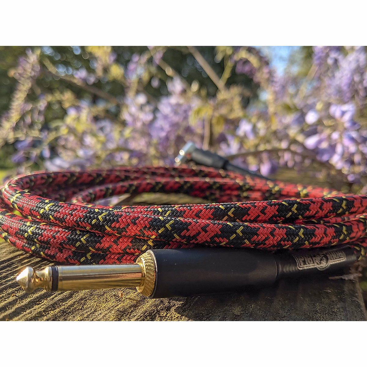 Pig Hog PCH20PL 1/4" to 1/4" Tartan Plaid Guitar Instrument Cable, 20 Feet