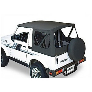 Bestop 5136101 Black Replace-A-Top for OEM Hardware - 1988-1994 Suzuki Samurai
