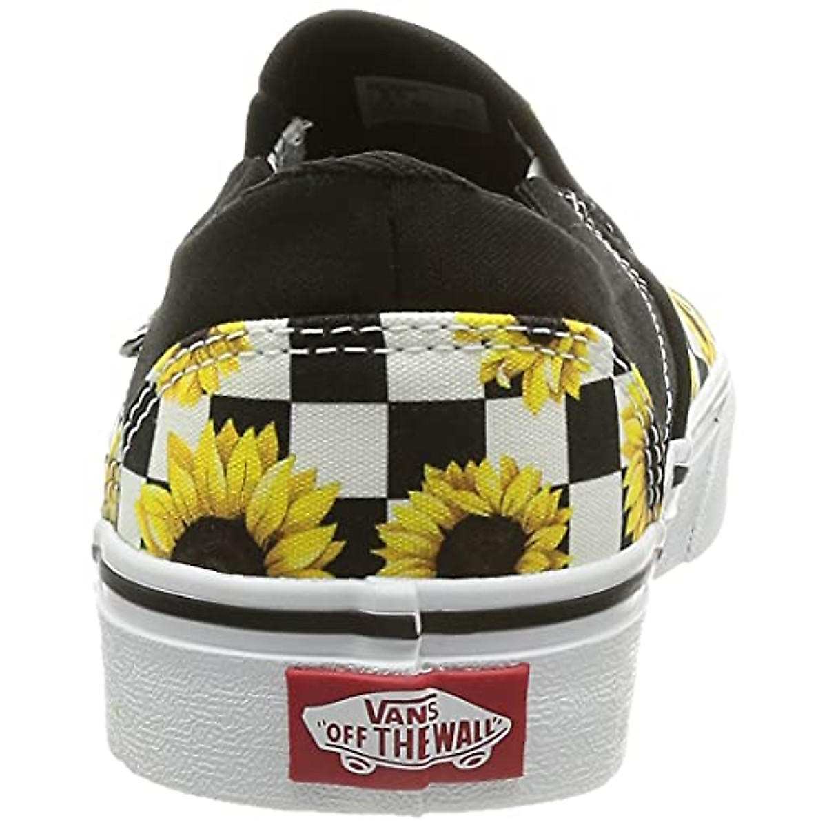 Vans Women's Low-Top Trainers Sneaker, Sunflower Checker Multi White, 8
