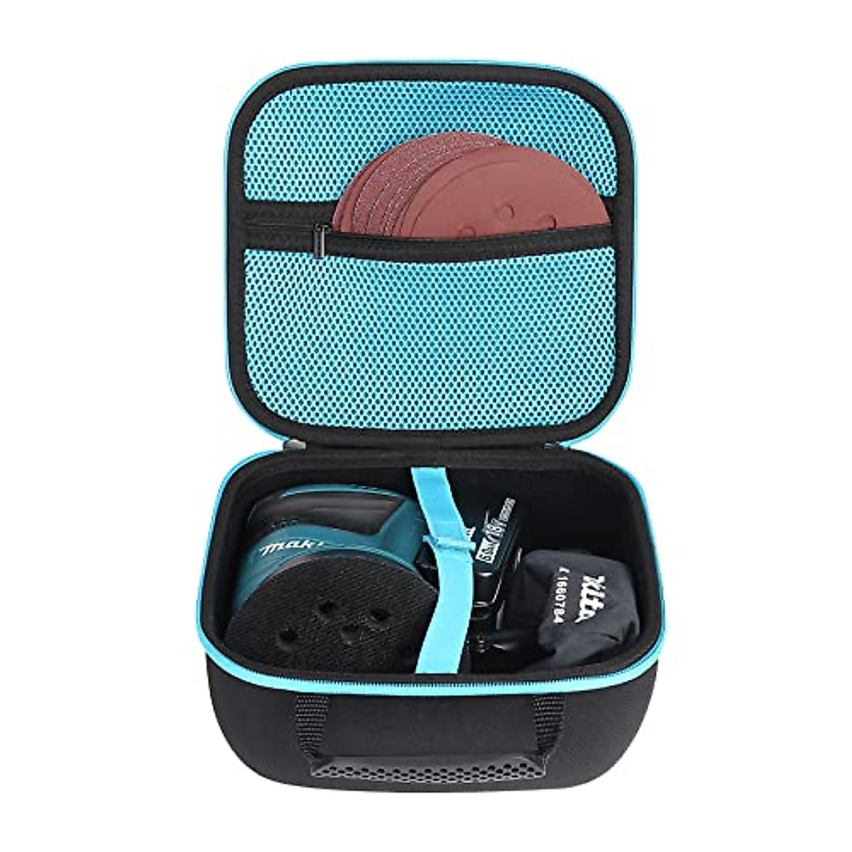 Khanka Hard Storage Case Replacement for Makita XOB01Z 18V LXT Lithium-Ion Cordless 5" Random Orbit Sander, Case Only