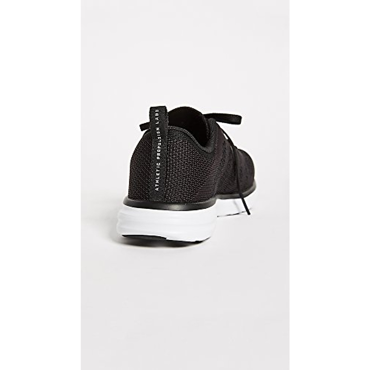Athletic Propulsion Labs (APL) Women's Techloom Pro Sneaker, Black/White/Black, 6