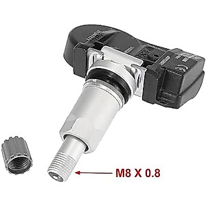 ZFISH TPMS Sensor Tire Pressure Monitor System Sensor, for Volvo S60 31341171