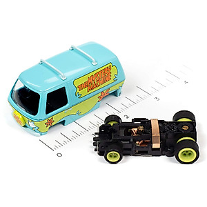 Auto World Silver Screen Machines - Thunderjet/4Gear - R31 Mystery Machine - Scooby Doo HO Scale Slot Car