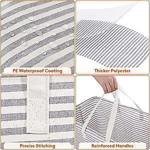 Lifewit 2 Pack 72L Laundry Hamper Pop Up Basket and 100L Clothes Hamper with Removable Bag