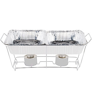 Nicole Fantini Chafing Wire Rack Serving Trays Food Warmer