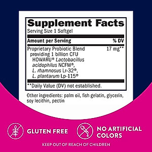 Nature's Way Probiotic Pearls Womens, 1 Billion Live Cultures, 30 Softgels