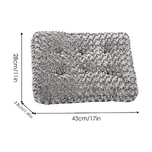 FULAT Reversible Dog Crate Pad | Washable Memory Foam Pet Cushion | Waterproof Dog Pad | Pet Crate Bed Mat | Kennel Pad with Non-Slip Bottom | Dog Crate Mattress for Pets and Puppies