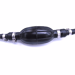 Boat Engine 0766489 766489 5008609 Fuel Line Assembly with Hose & Bulb for Johnson Evinrude OMC Outboard, Length 8ft/2.44m, Inner 5/16in/8mm, fits Sierra 18-8009S-1 18-8009S 18-8009EP-2 18-8009EP-1