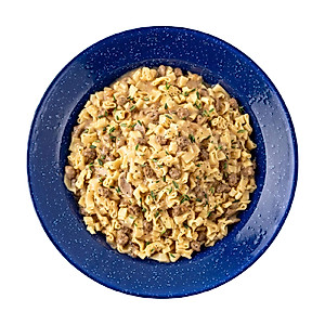 Mountain House Rice & Chicken | Freeze Dried Survival & Emergency Food | #10 Can | Gluten-Free & Beef Stroganoff with Noodles | Freeze Dried Survival & Emergency Food | #10 Can