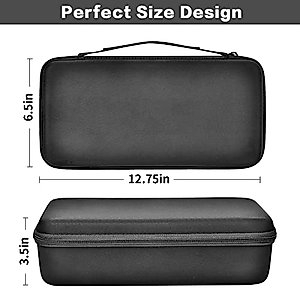 casmilee Case Compatible with Backbone One Mobile Gaming Controller and Travel Carrying Case Compatible with Laifen Hair Dryer Bundle