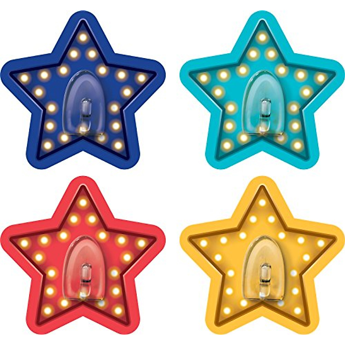 Marquee Stars Clingy Thingies Hooks