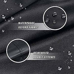 PATERIC Outdoor Cushion Bag 68 Inch Large Patio Cushion Storage Bag for Outdoor Furniture Waterproof Garden Pillow Seat Pads Protective Cover