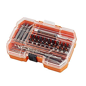 BLACK+DECKER A7234-XJ 27 Piece Drill Set, Orange