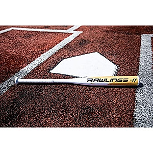 Rawlings Ombre Fastpitch Softball Bat | -11 | 1 Pc. Aluminum | Gold | 29 inch