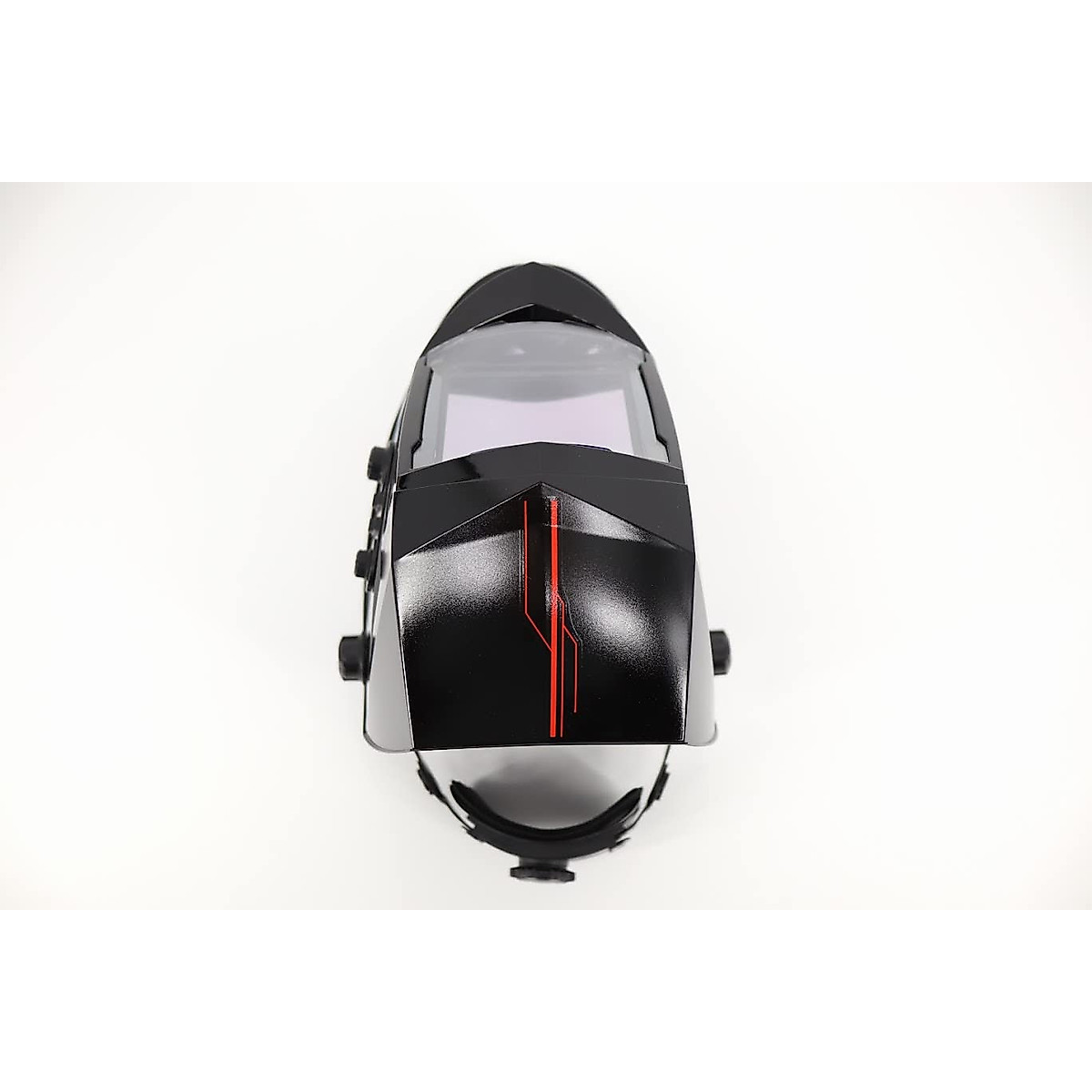 Arc Union Large Viewing Screen Welding Helmet 3.94"X3.66" - RFC Series True Color Solar Power Auto Darkening Welder Mask - Wide Shade 5/9-9/13 for TIG MIG Arc Weld Grinding Hood, Black