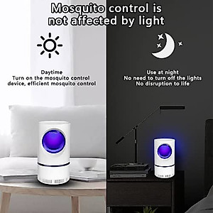 Mosquito Killer Lamp,USB Mosquito Killer Trap and Bug Zapper Mosquito Light Insect Killer Indoor & Outdoor,Mosquito Exterminator for Fly Control,Suction Fan