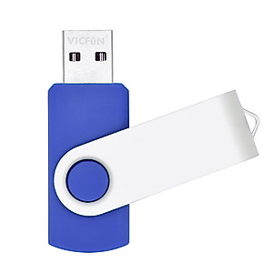 VICFUN 100pcs 8gb Flash Drives Bulk 8GB USB Flash Drive 8GB Memory Stick USB 2.0-Blue