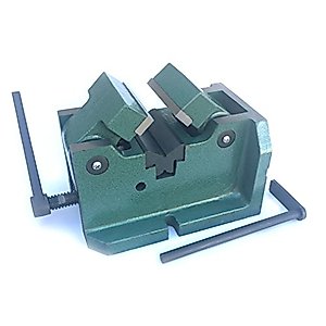 HHIP 3900-1720 Horizontal Vertical Machine Vise for Holding Shafts and Round Parts, 4"