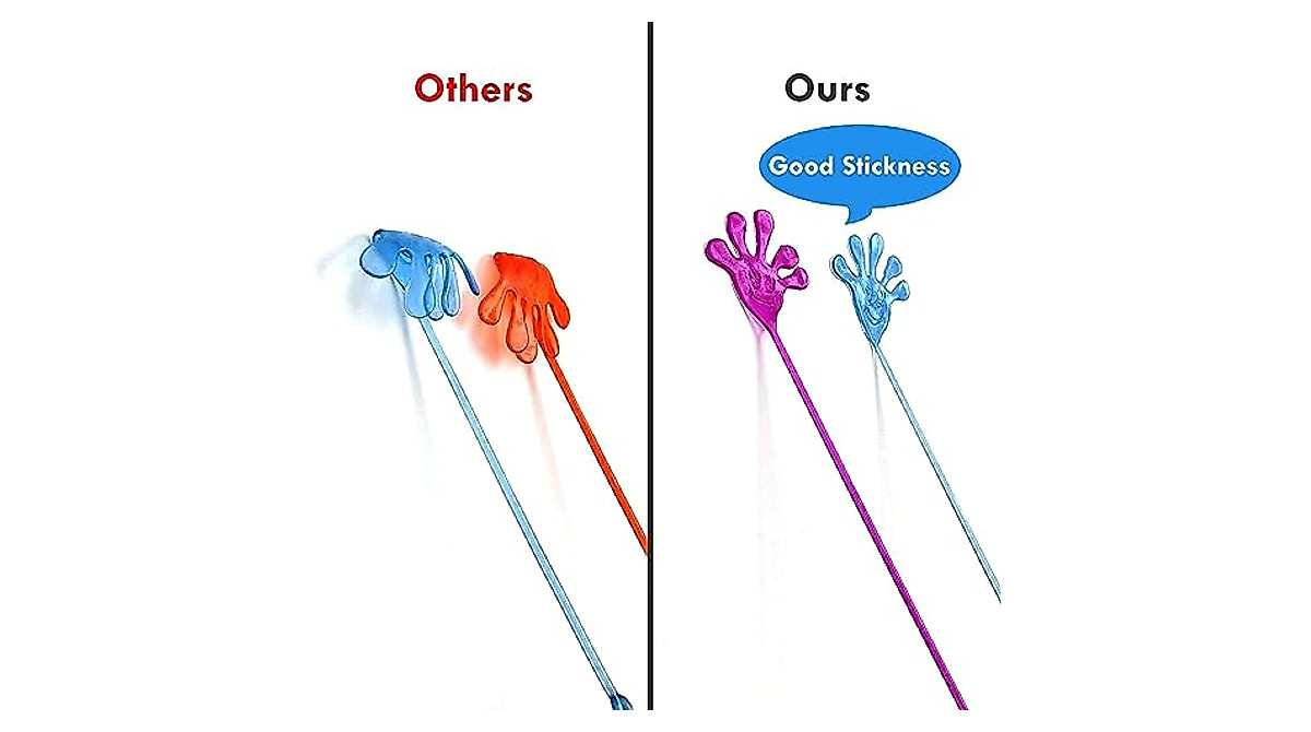 Fun Sticky Hands Toys for Kids - 42pcs Party Favors