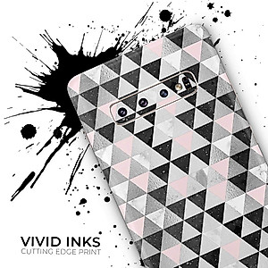 DesignSkinz Karamfila Silver & Pink Marble V6 Protective Vinyl Decal Wrap Skin Cover Compatible with The Samsung Galaxy S20 (Screen Trim & Back Glass Skin)