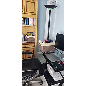 KadoPam Large Foldable Storage Baskets - Strong Organizing Cubes with Cardboard Insert - Fabric Bin Organizers for Home, Office, Work, Laundry Room - Lightweight & Collapsible - 15x11x9.5", Set of 3