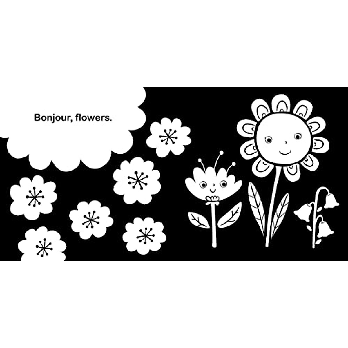 Hello, My World: A perfect book for parents and caregivers home with babies this summer (High-Contrast Books)