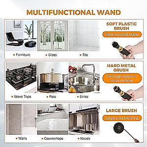 BEAMNOVA 2500W Car Steamer for Auto Detailing High Pressure Handheld Steam Cleaner with Water Tank Portable Electric Steam Cleaning Machine Home Use Kitchen Floors Tools