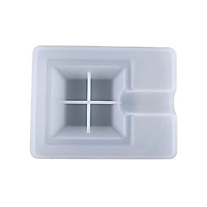 Tray Mold Handmade Epoxy Resin Silicone Mould Jewelry Dish Trinket Container Holder Silicone Resin Mold for DIY Resin Art Craft Home Decor