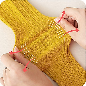 Bafeicao 5 Pack Toddler Baby Girls Tights Cable Knit Leggings Stockings Little Girl Cotton Pantyhose, 4-5T