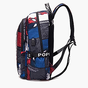 iiozxmi Shark Kids Backpacks Fashion Multi-Functional Schoolbag Waterproof Travel Laptop Backpack for Teens