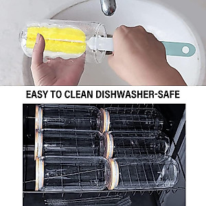 Flhivsa Drinking transparent cup 4pcs Set-20oz water Cups Tumbler Cup With Bamboo Lids and Straw Ideal for Soda Cocktail Whiskey Iced Coffee Iced Tea