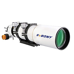 SVBONY SV503 Telescope 80ED F7 Telescope, Bundle with SV193 Focal Reducer 2 Inch 0.8X Field Flattener Telescope Accessory for SV503 80mm F7 ED Telescope