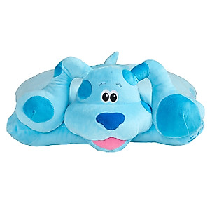 Pillow Pets Blue's Clues 16” Stuffed Animal Dog - Nickelodeon Blue Plush