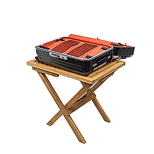 Proman Products Mirage Deluxe Foldable Bamboo Luggage Rack, 24" W x 18" D x 22" H, Natural