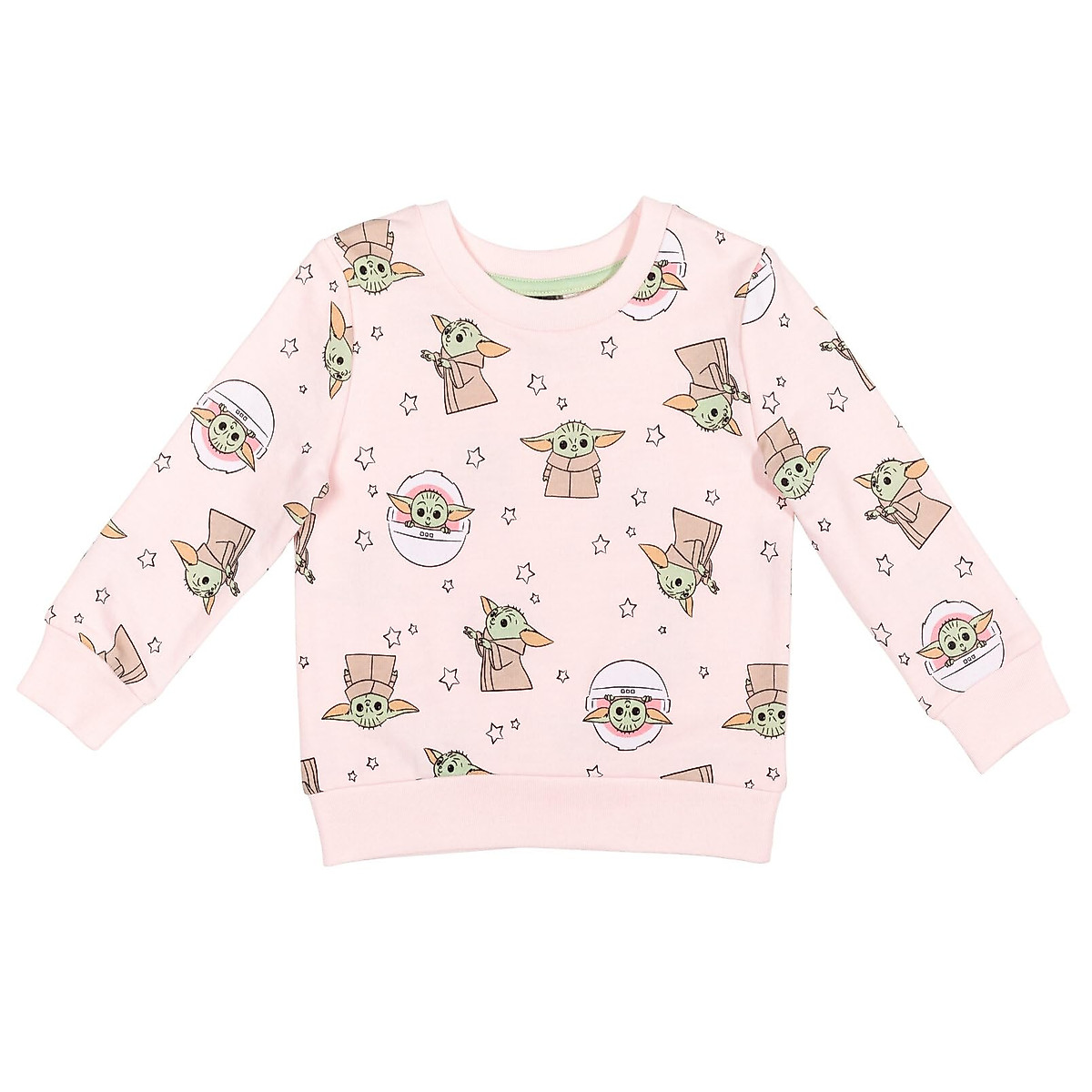 STAR WARS The Child Big Girls Sweatshirt Pink 10-12