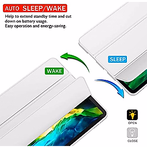 Cute Painted Forest Nature Landscape case Compatible with iPad Mini Air Pro 7.9 8.3 9.7 10.2 10.9 11 12.9 inch Pattern Cover New 2022 2021 Trifold Stand 3 4 5 6 7 8 9 Generation 517 (10.9" Air 4)