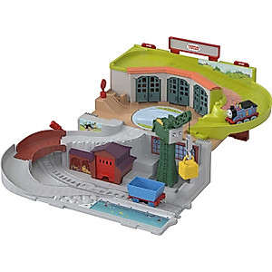 Thomas & Friends Sodor Take-Along Train Set With Diecast Push-Along Thomas Engine For Preschool Kids Ages 3+ Years